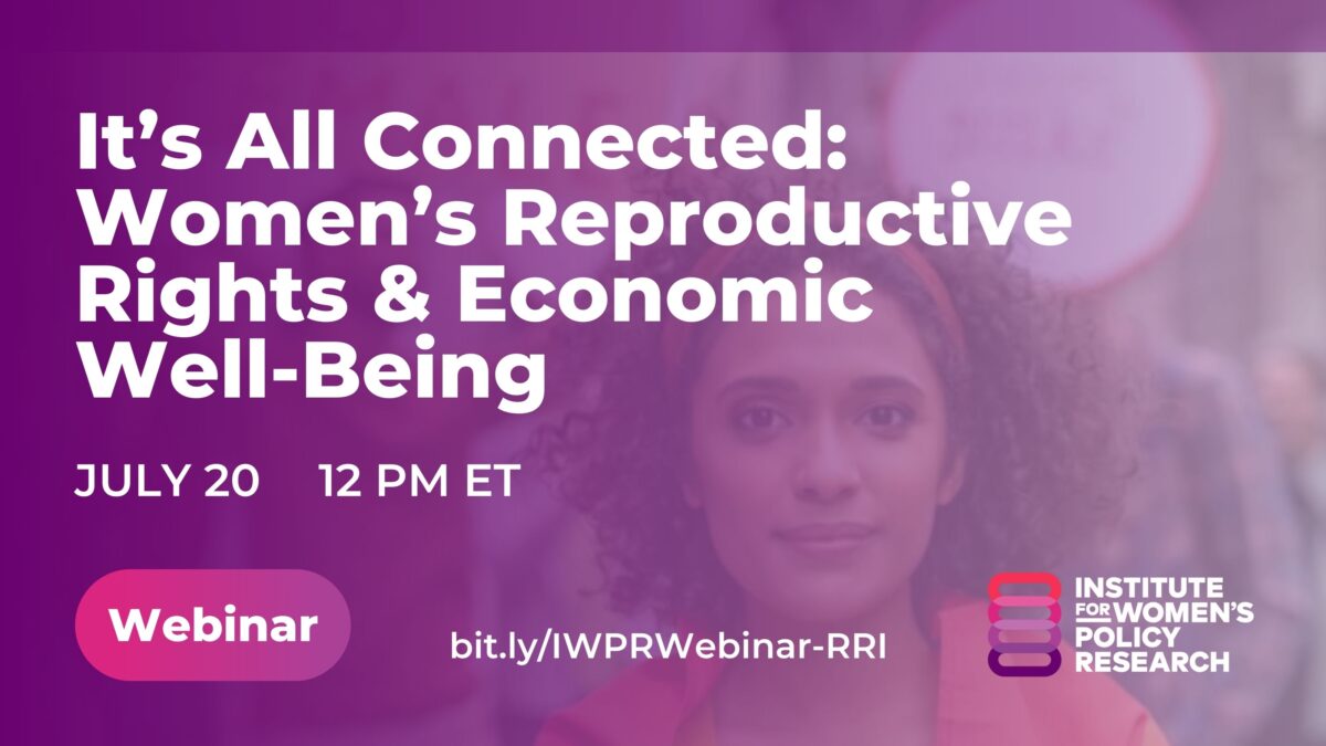 Upcoming Events – IWPR